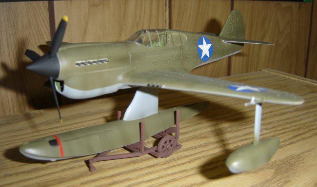 P-40 seaplane | Scrolller