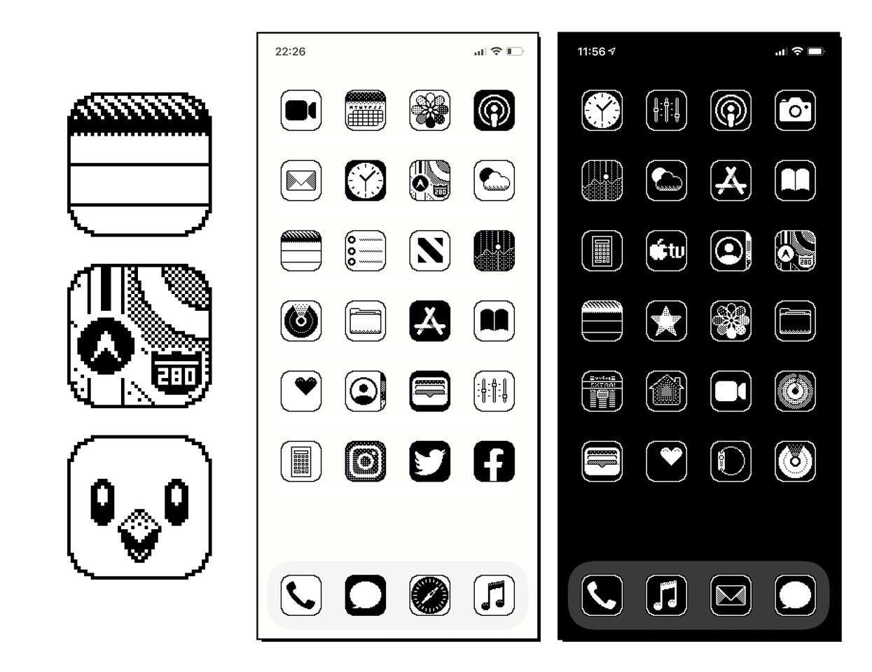 [Paid Release] iOS128K - An iOS icon pack inspired by classic Mac OS | Scrolller