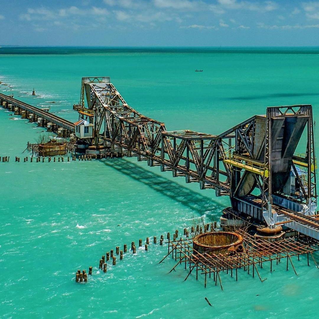 Pamban bridge | Scrolller