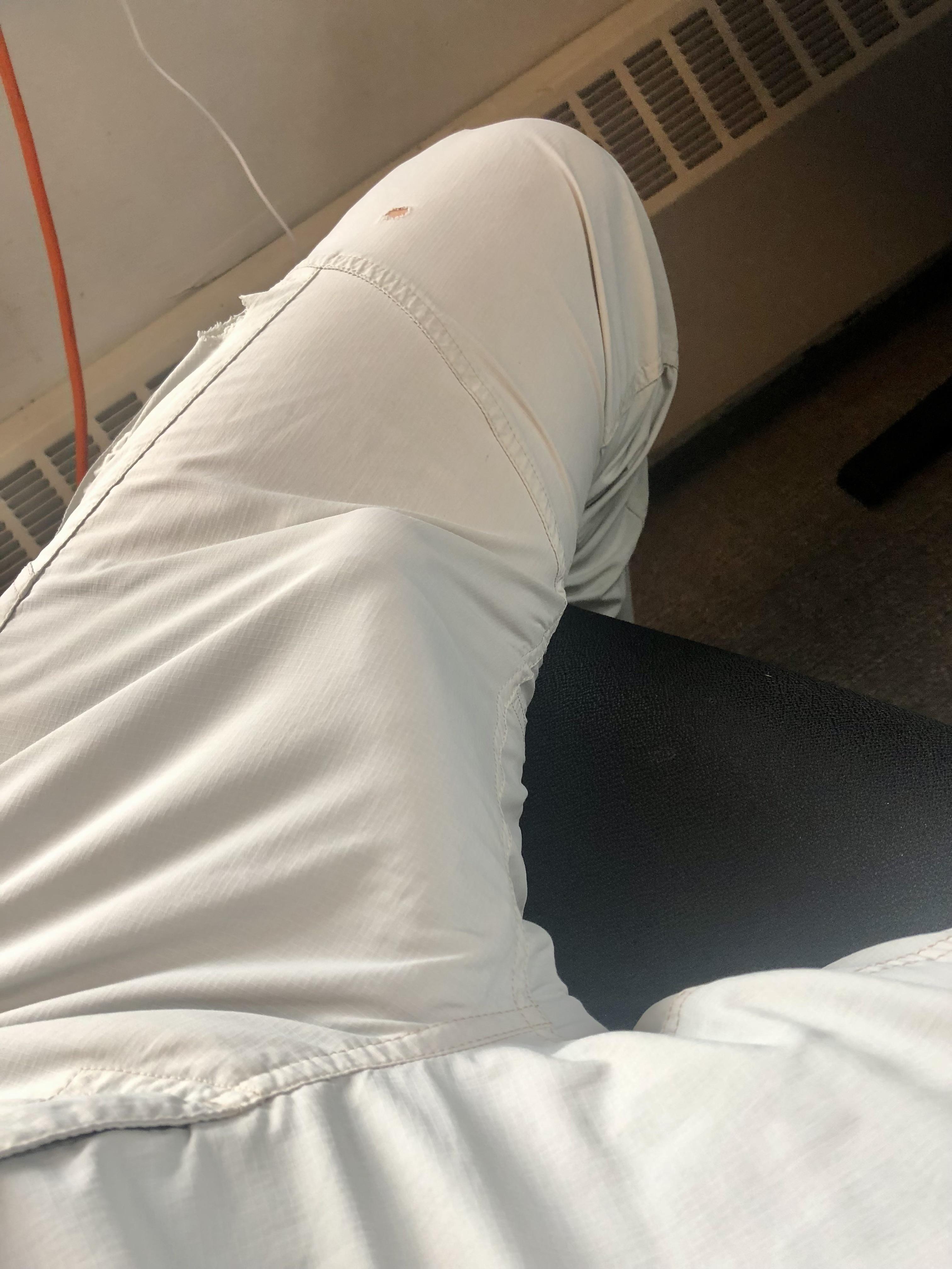 Pants are so thin, probably should’ve worn underwear… | Scrolller