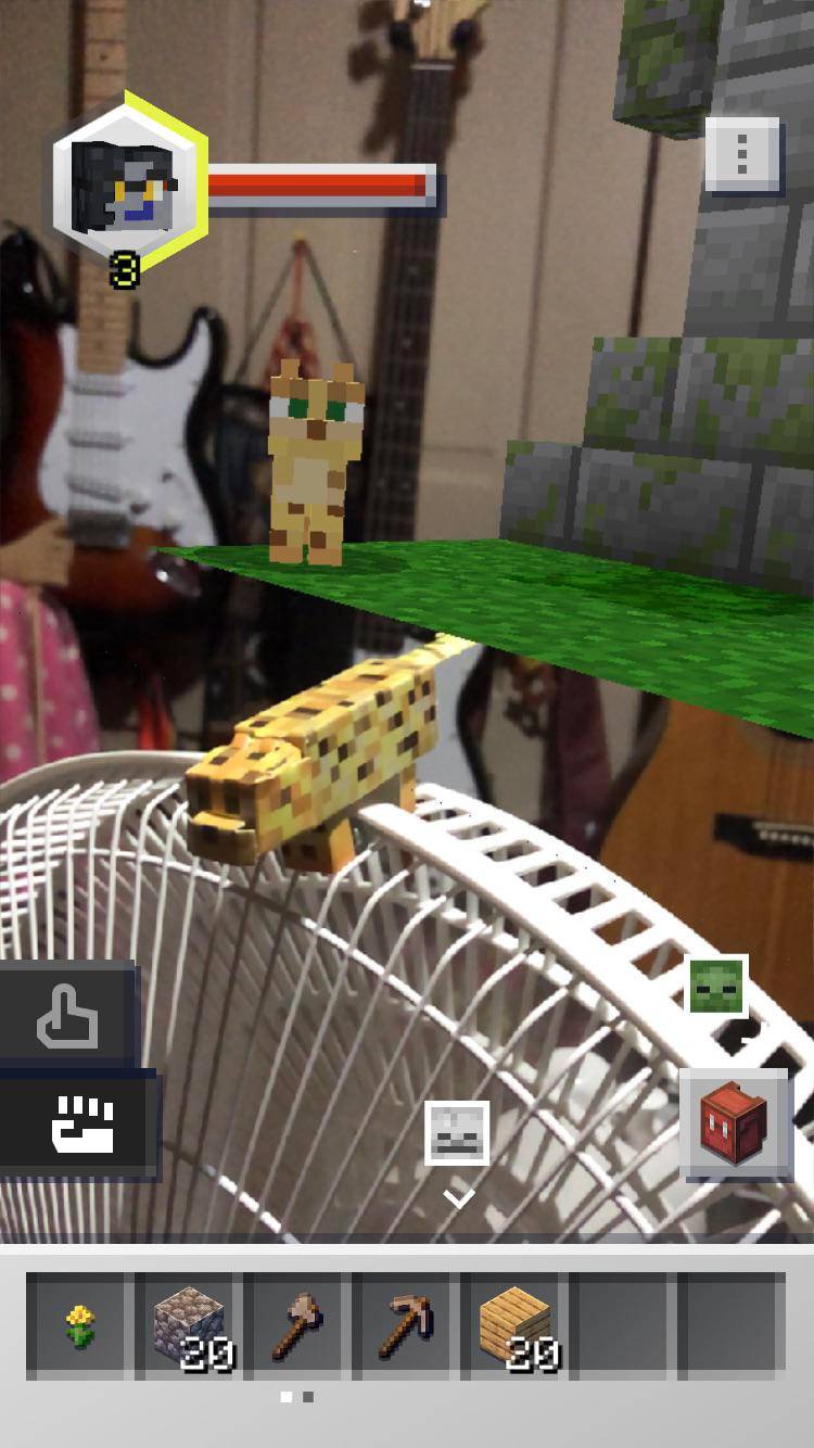 Papercraft ocelot meets AR ocelot! | Scrolller