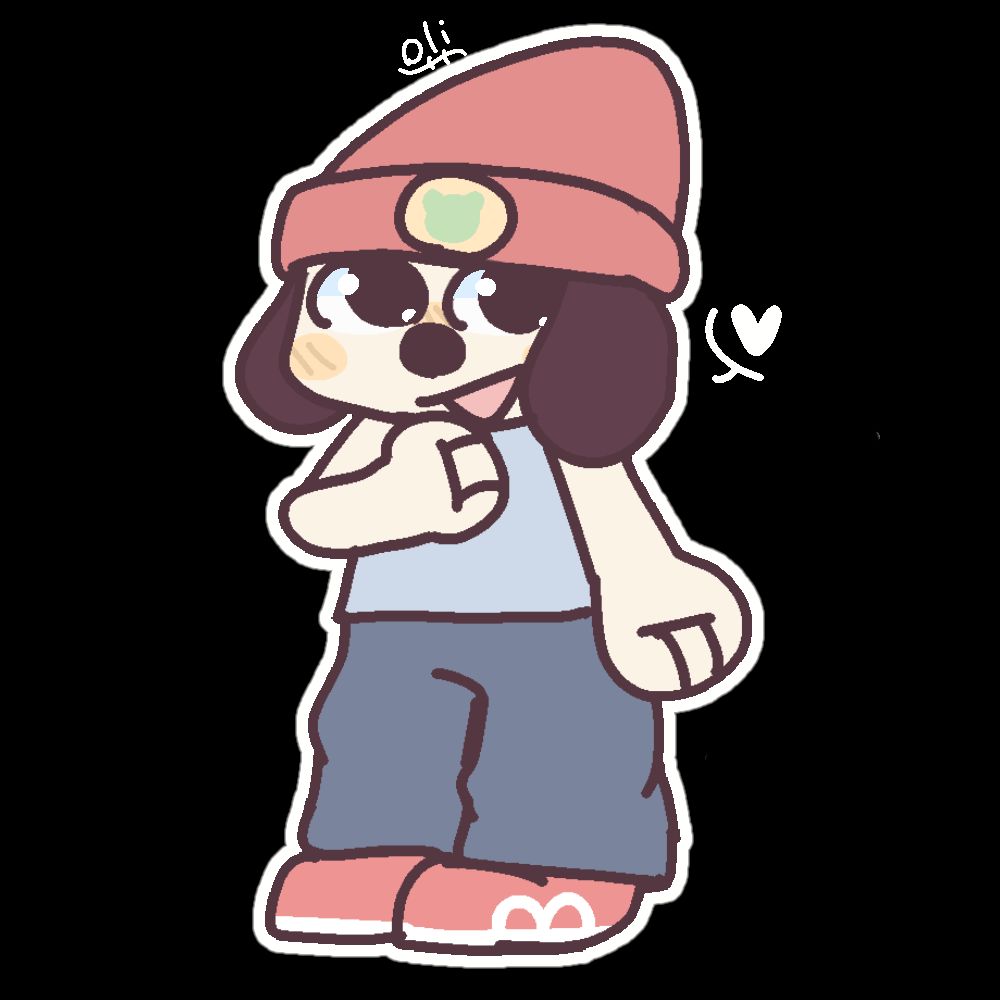 parappa doodle i made! | Scrolller