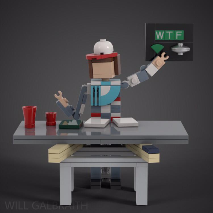 Part 5 of the WKUK in Lego: Blizzard. | Scrolller