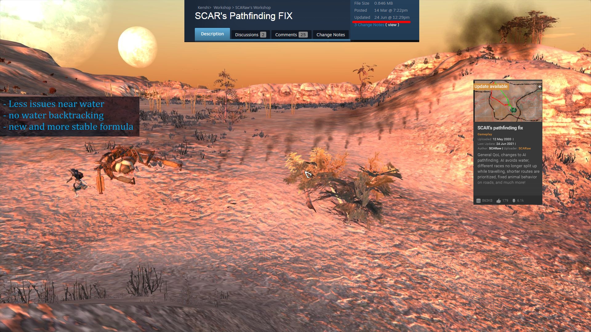 PATHFINDING FIX Version 1.6 READY! | Scrolller