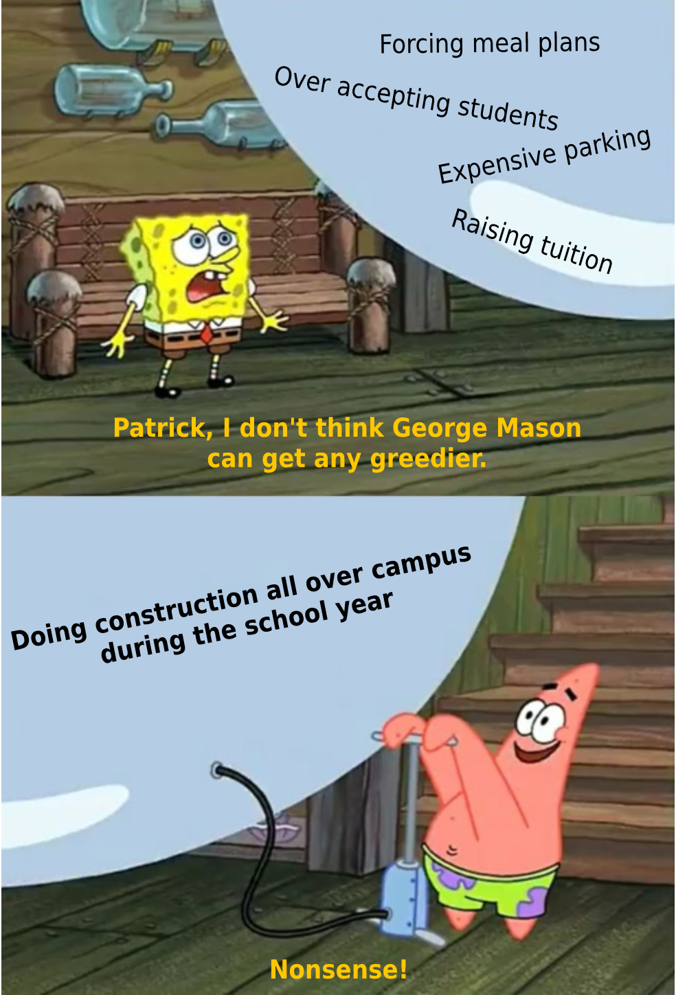 Patrick NO! | Scrolller