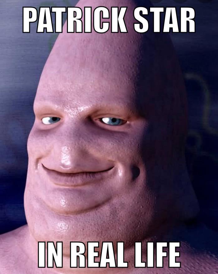 Patrick star in real life | Scrolller