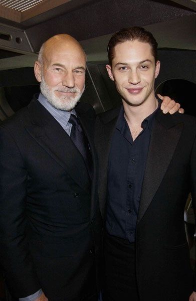 Patrick Stewart and Tom Hardy | Scrolller