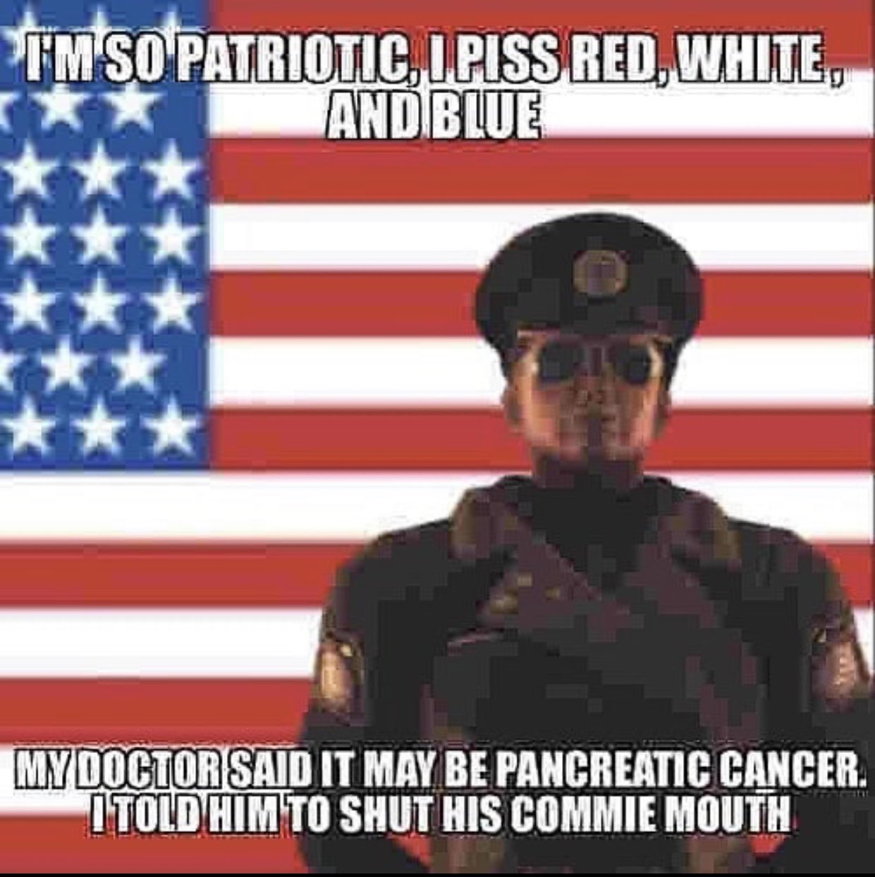 Patriotic Rule Scrolller