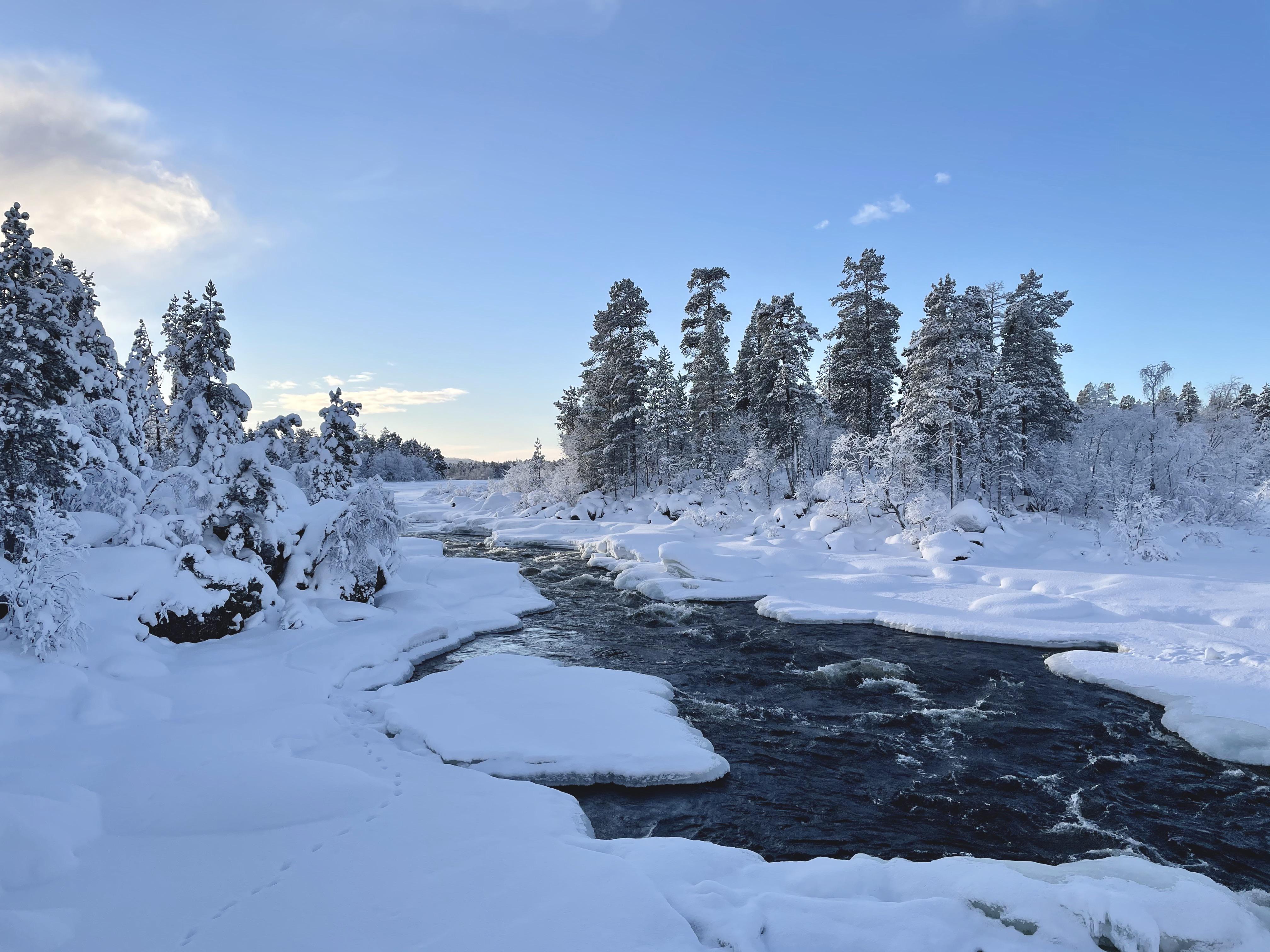 Peaceful winter landscape (in Finland) | Scrolller