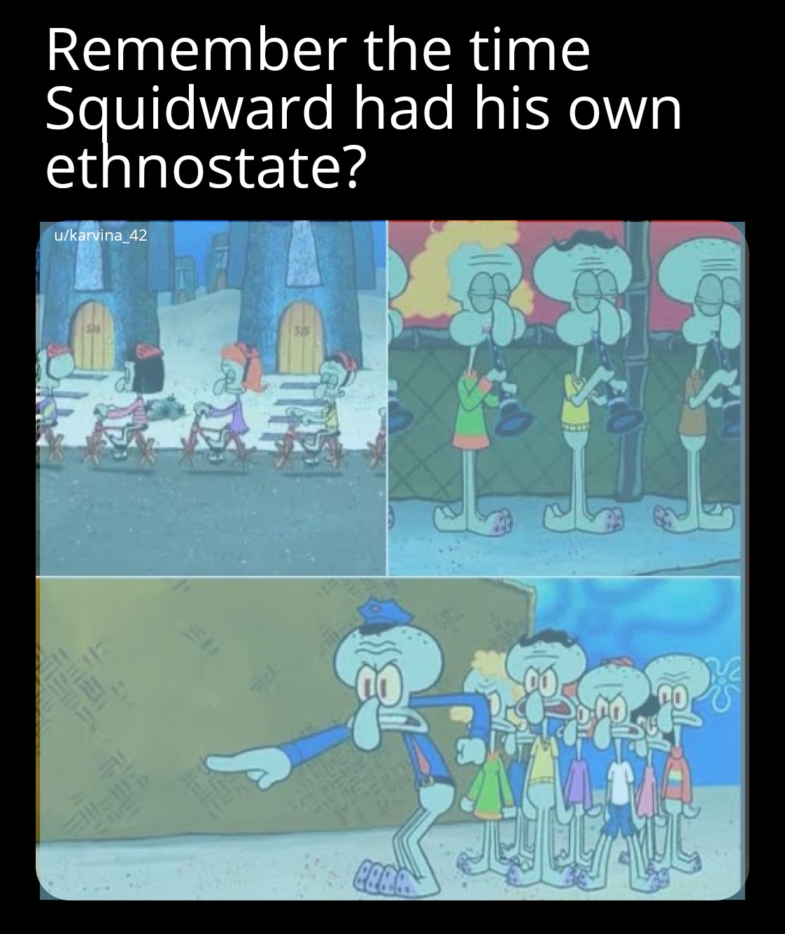 Peak authright moment of squidward | Scrolller