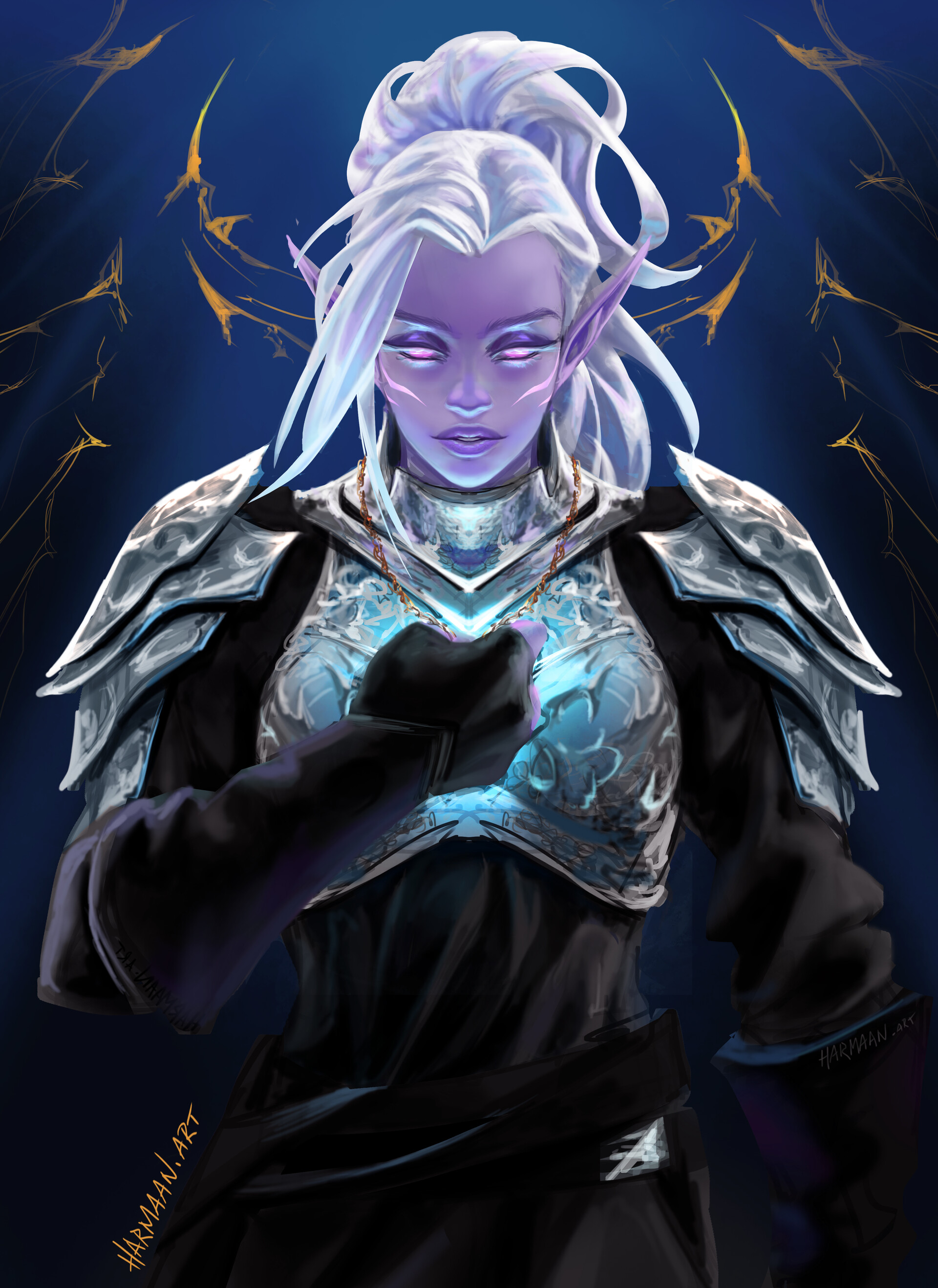 Pearl Cleric by Lona Harmaan | Scrolller