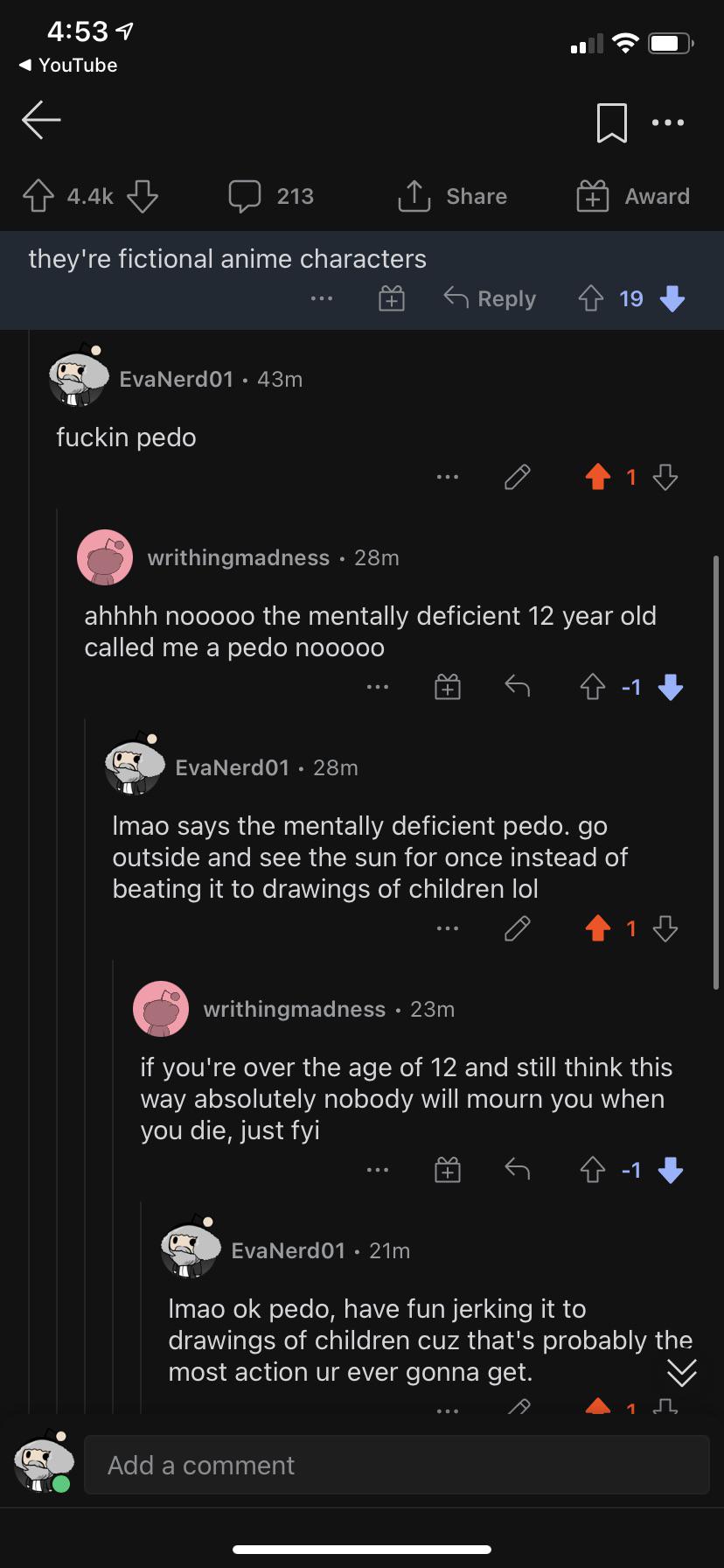 pedo(reddit) moment | Scrolller