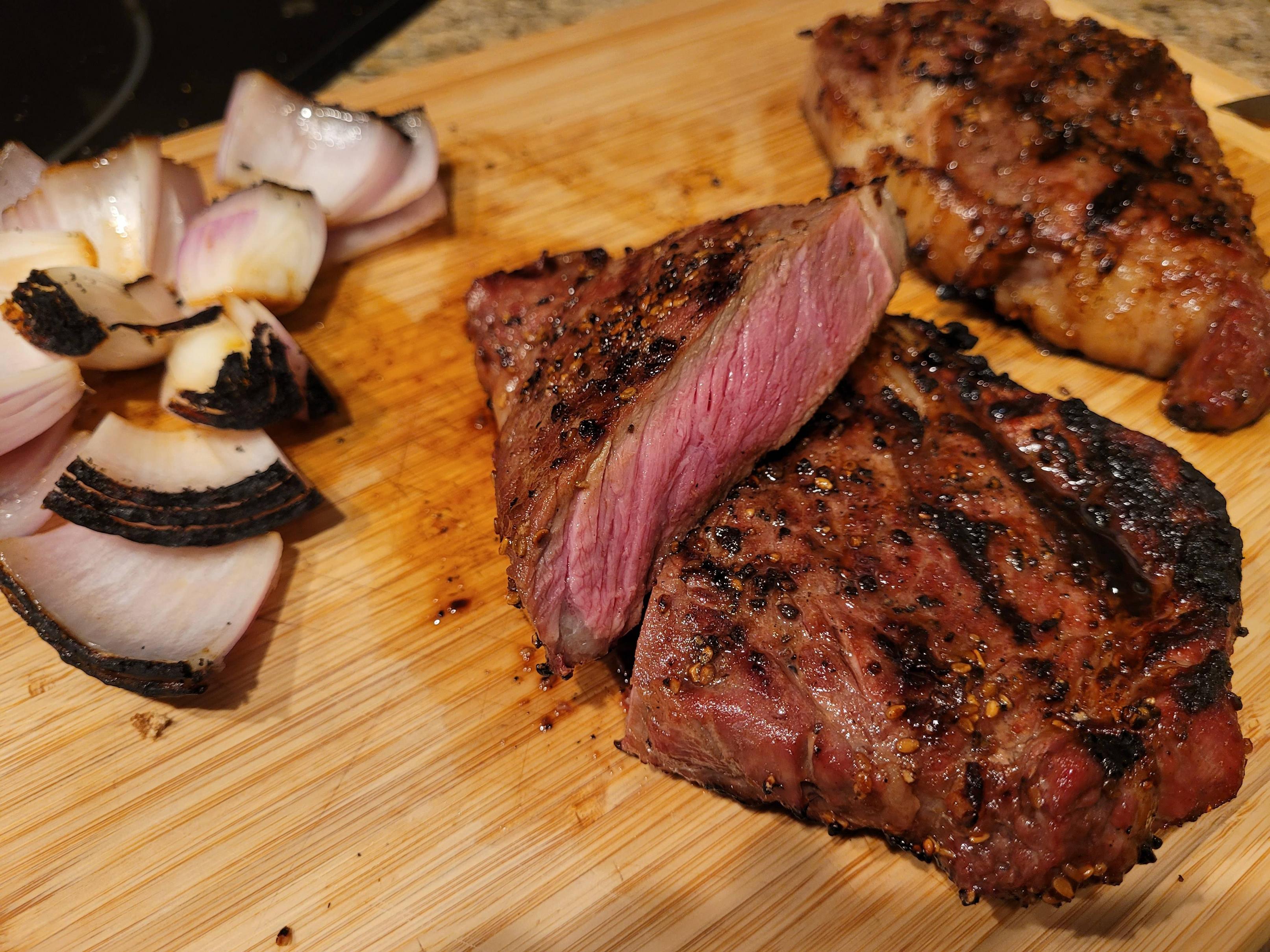 Pellet Grilled Ribeye | Scrolller