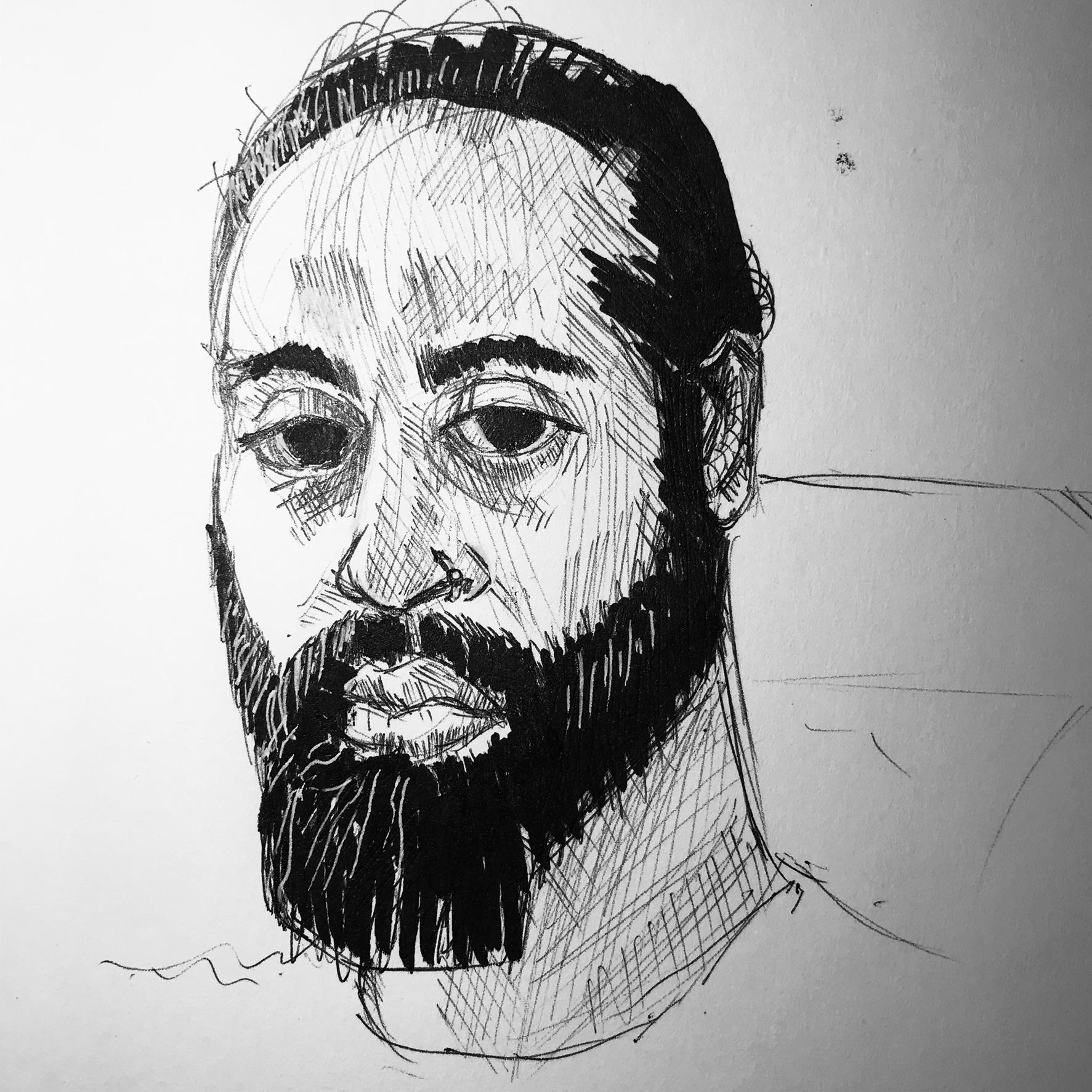 Pen and Ink and sharpie | Scrolller