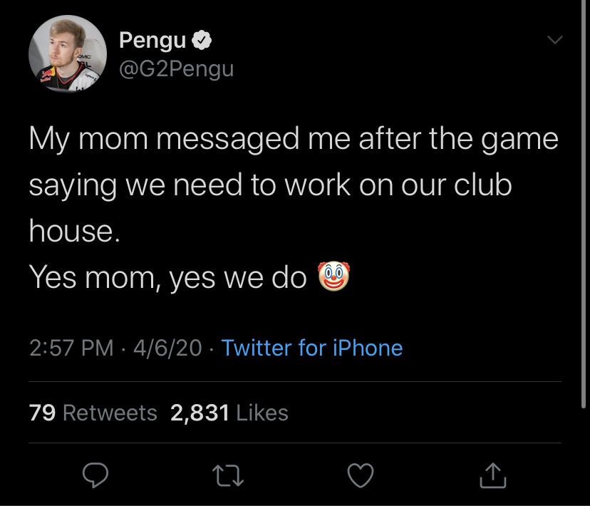 Pengu’s Mom Roasts Him | Scrolller