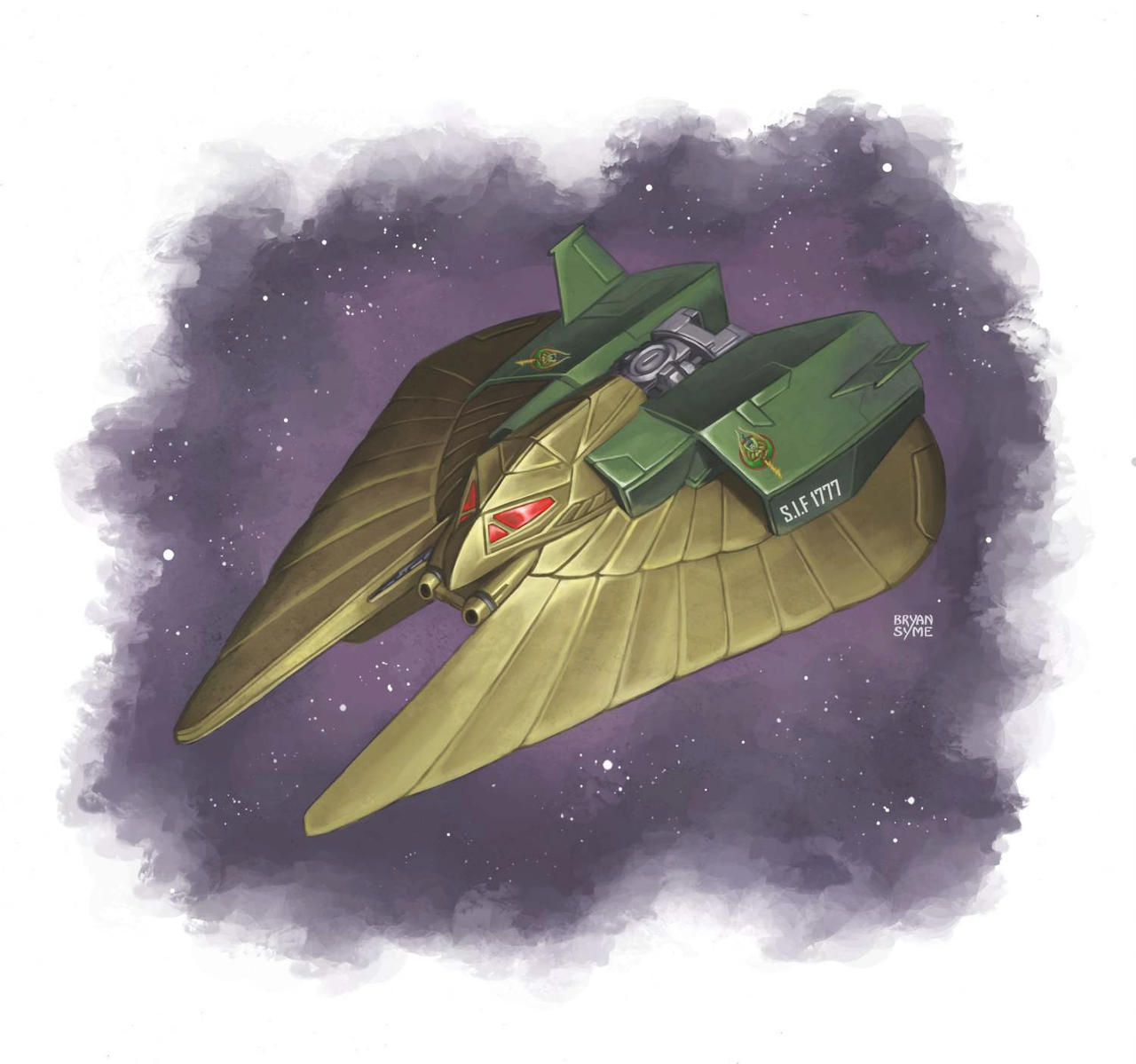 Peregrine-Class Starfighter by Bryan Syme | Scrolller