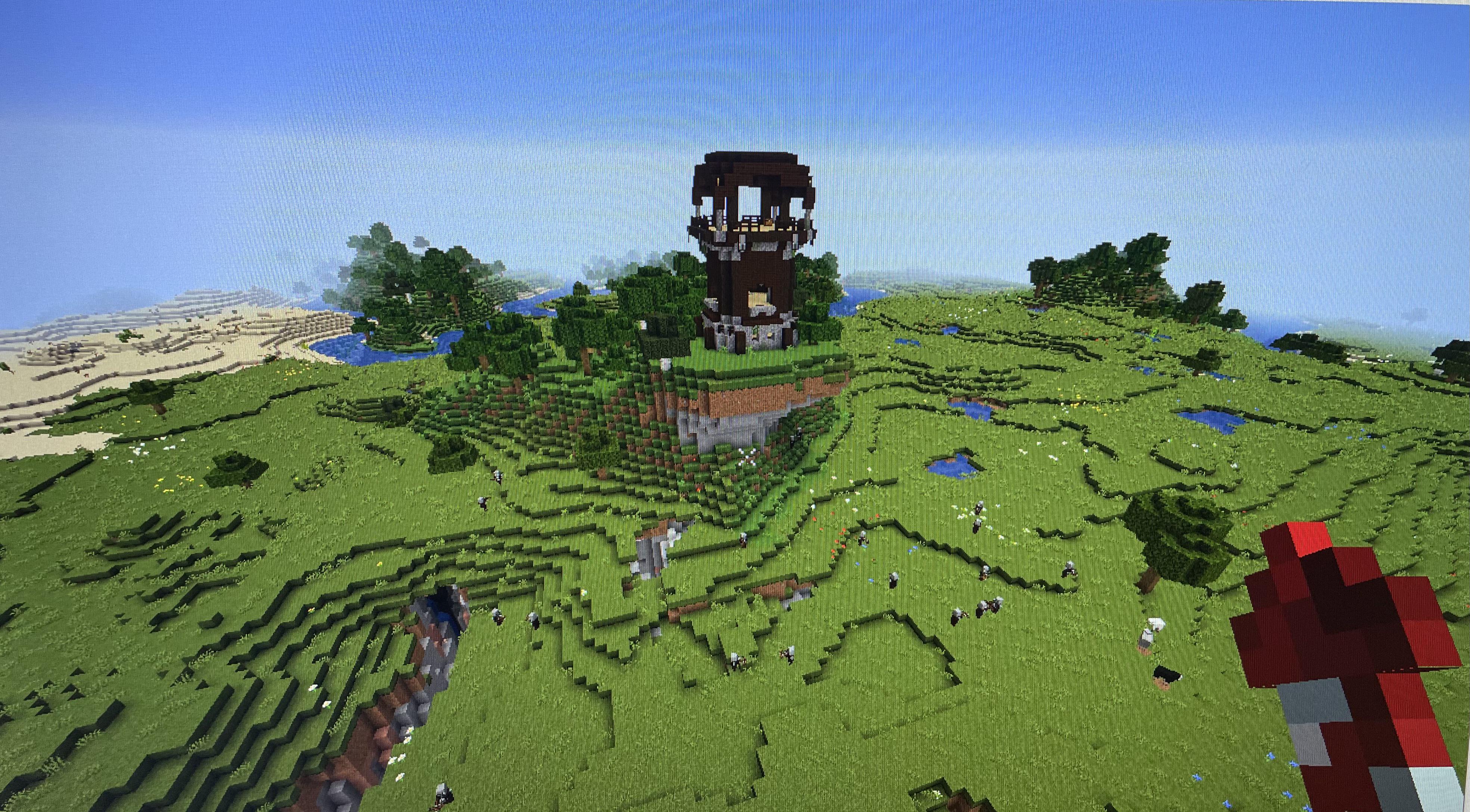 Perfect spot for a Pillager tower | Scrolller