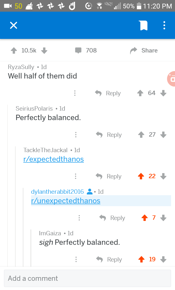 Perfectly balanced. | Scrolller