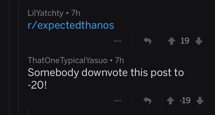 Perfectly balanced on r/unexpectedthanos | Scrolller