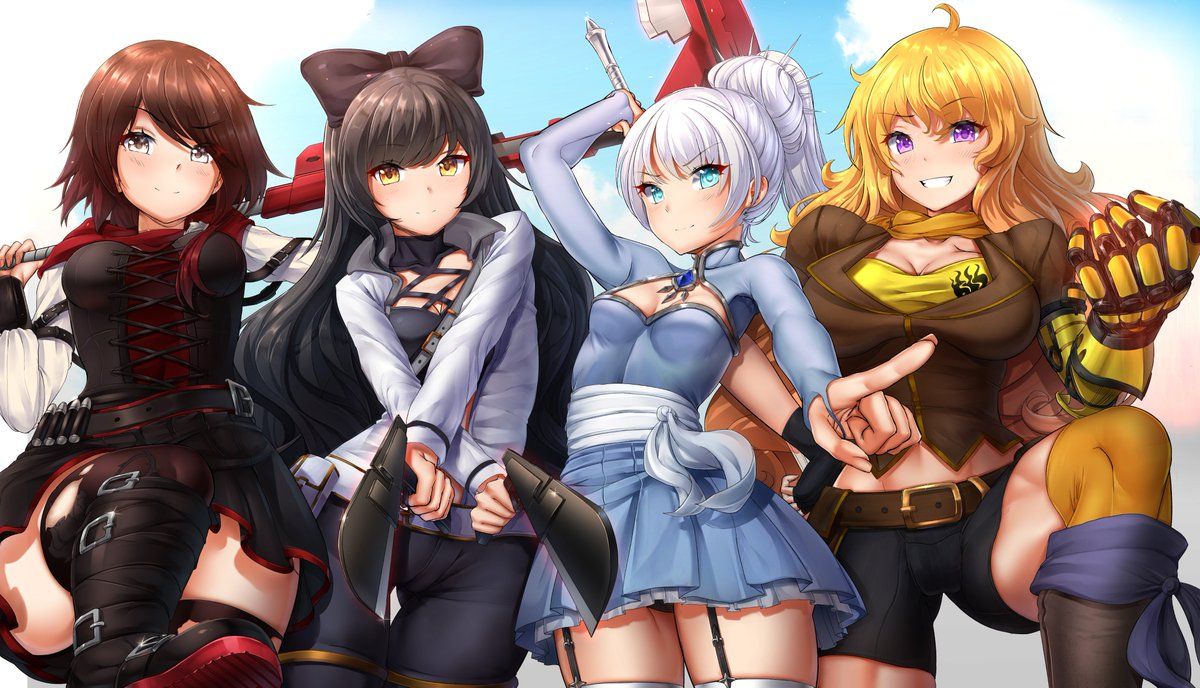 Perfectly thicc thighs on team RWBY [Oxenia0] | Scrolller