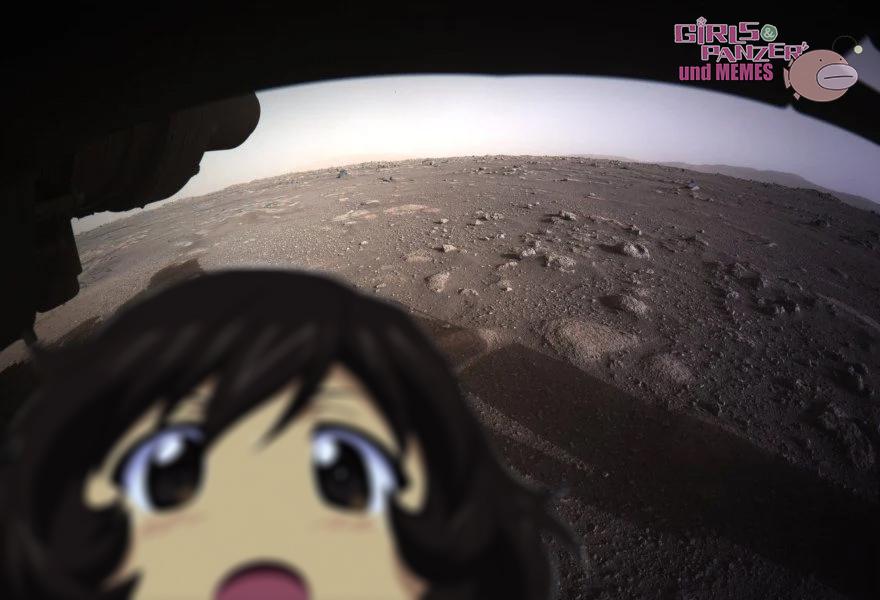 Perseverance's first picture from Mars | Scrolller