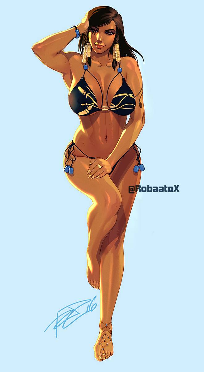 Pharah in bikini [Overwatch] (Robert Porter) | Scrolller