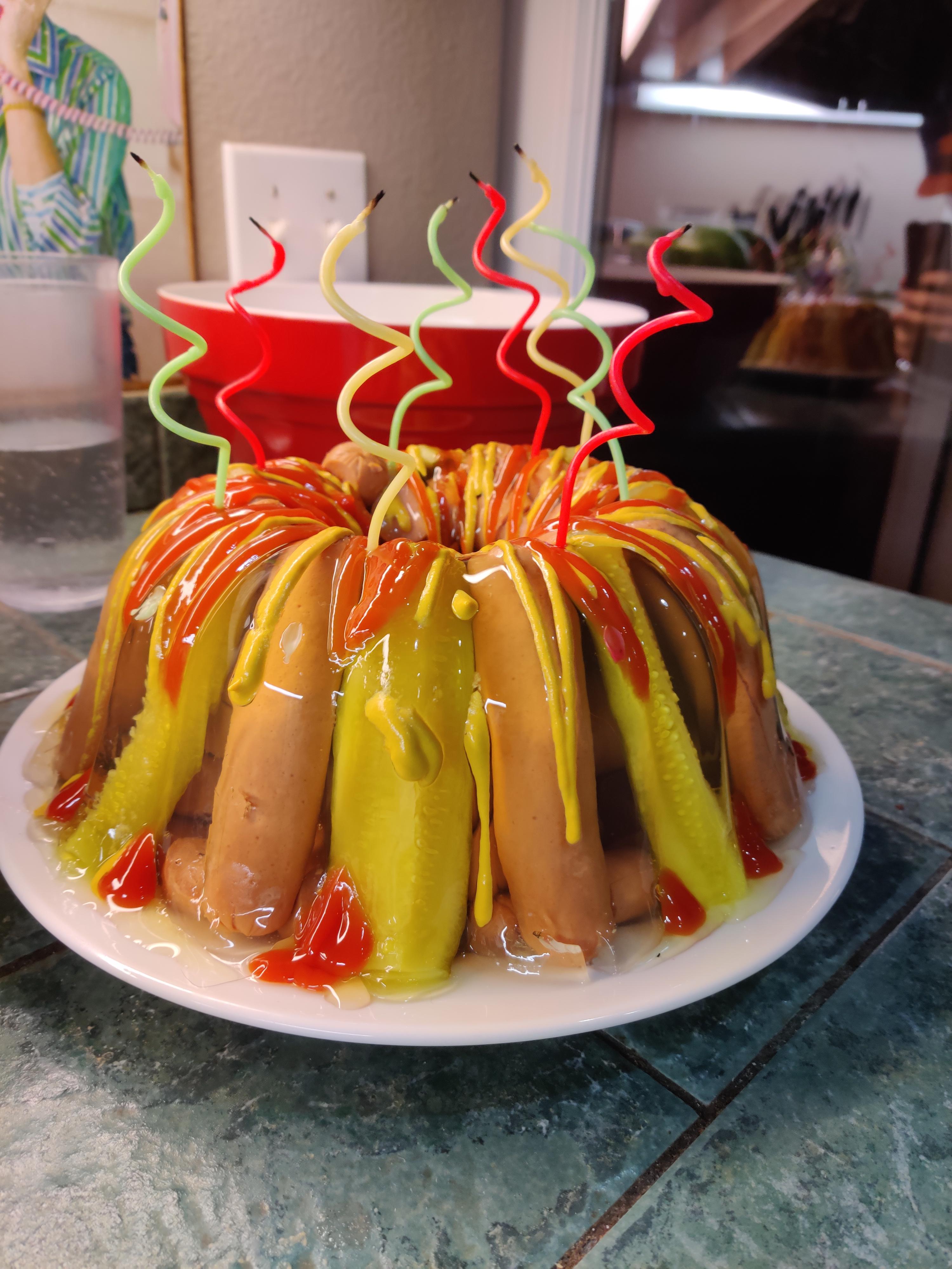 Pickle and Hotdog Cake? Bone Apple Teeth! | Scrolller