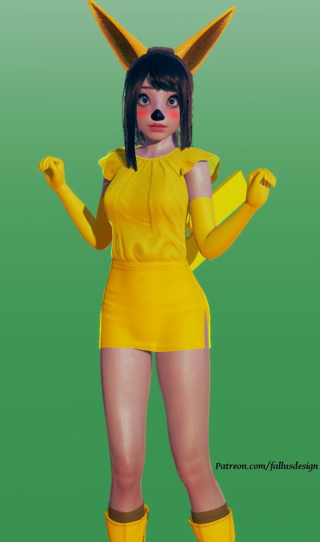 Pikachu Abigail | Scrolller