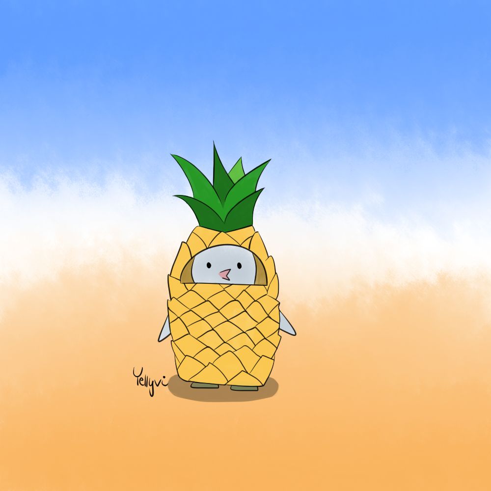 Pineapple Pengu | Scrolller