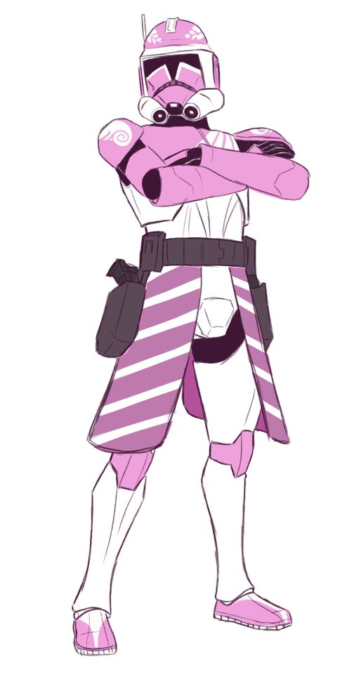 Pink arc trooper by corporal-hearts | Scrolller