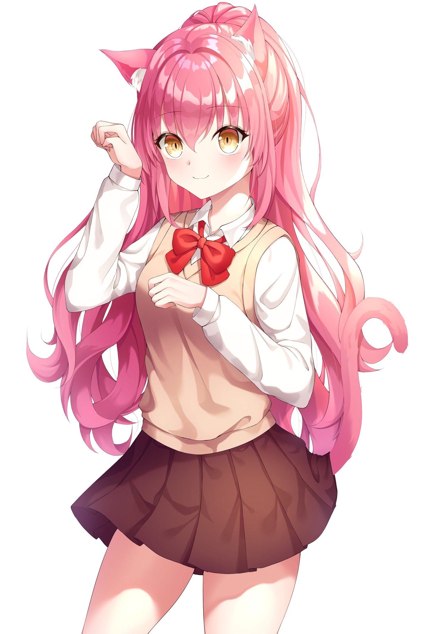 Pink Neko [Original] | Scrolller