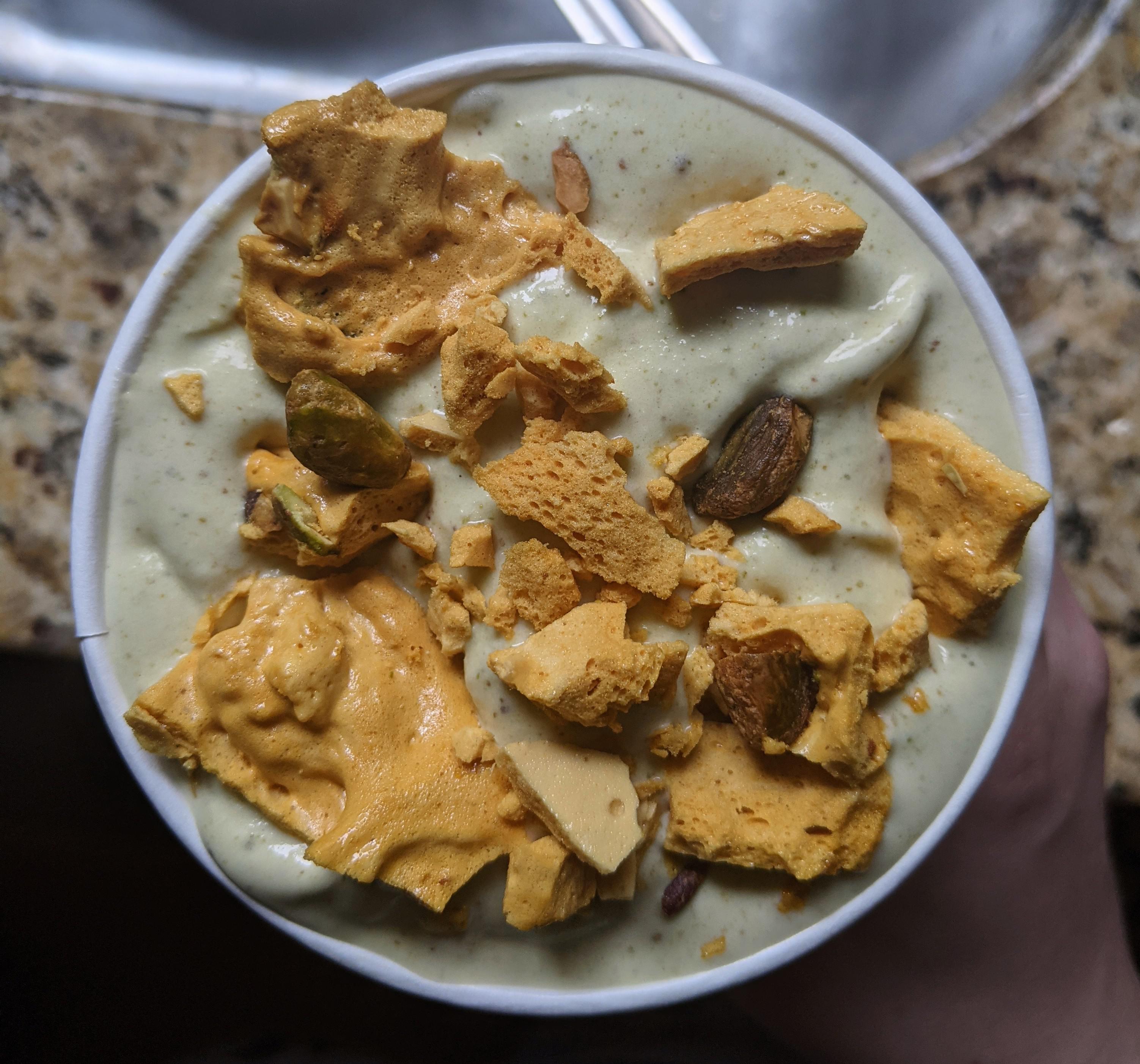 Pistachio honeycomb | Scrolller