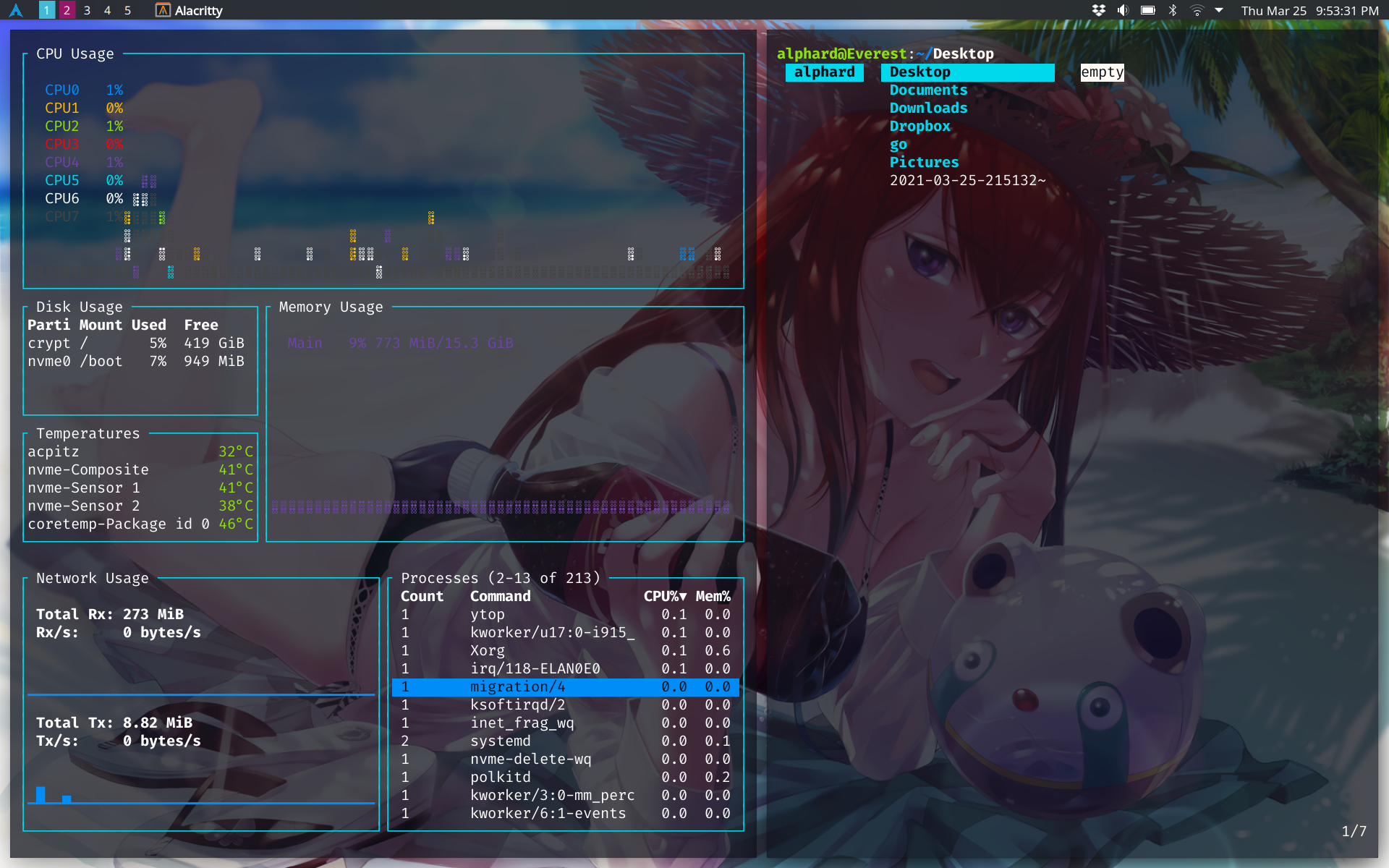[PLASMA - KROHNKITE] SIMPLE RICE ON NEW LG GRAM | Scrolller