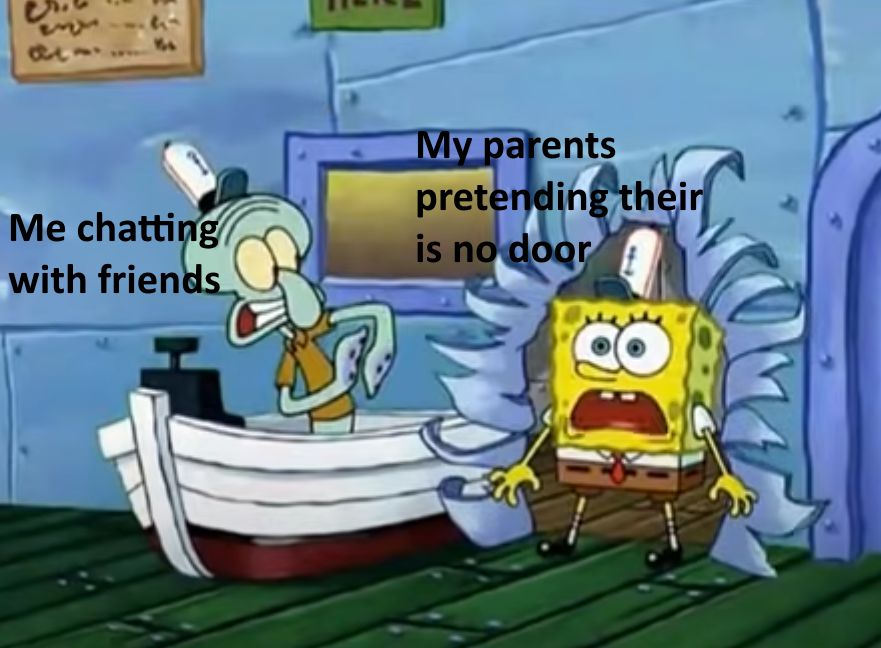 Please knock it really isn't that hard. | Scrolller