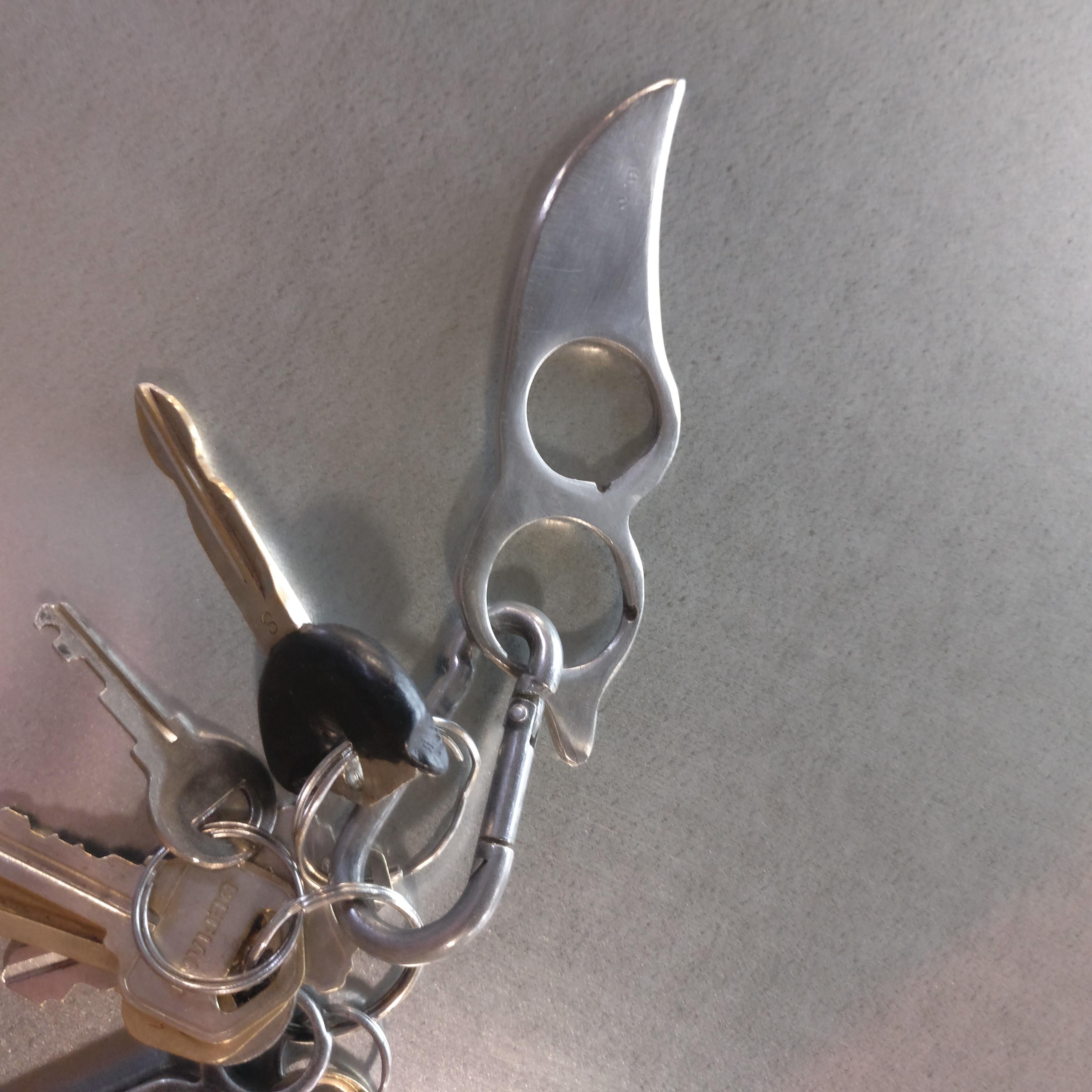 Pointy key chain, 10g 316 stainless burn 🔥 | Scrolller