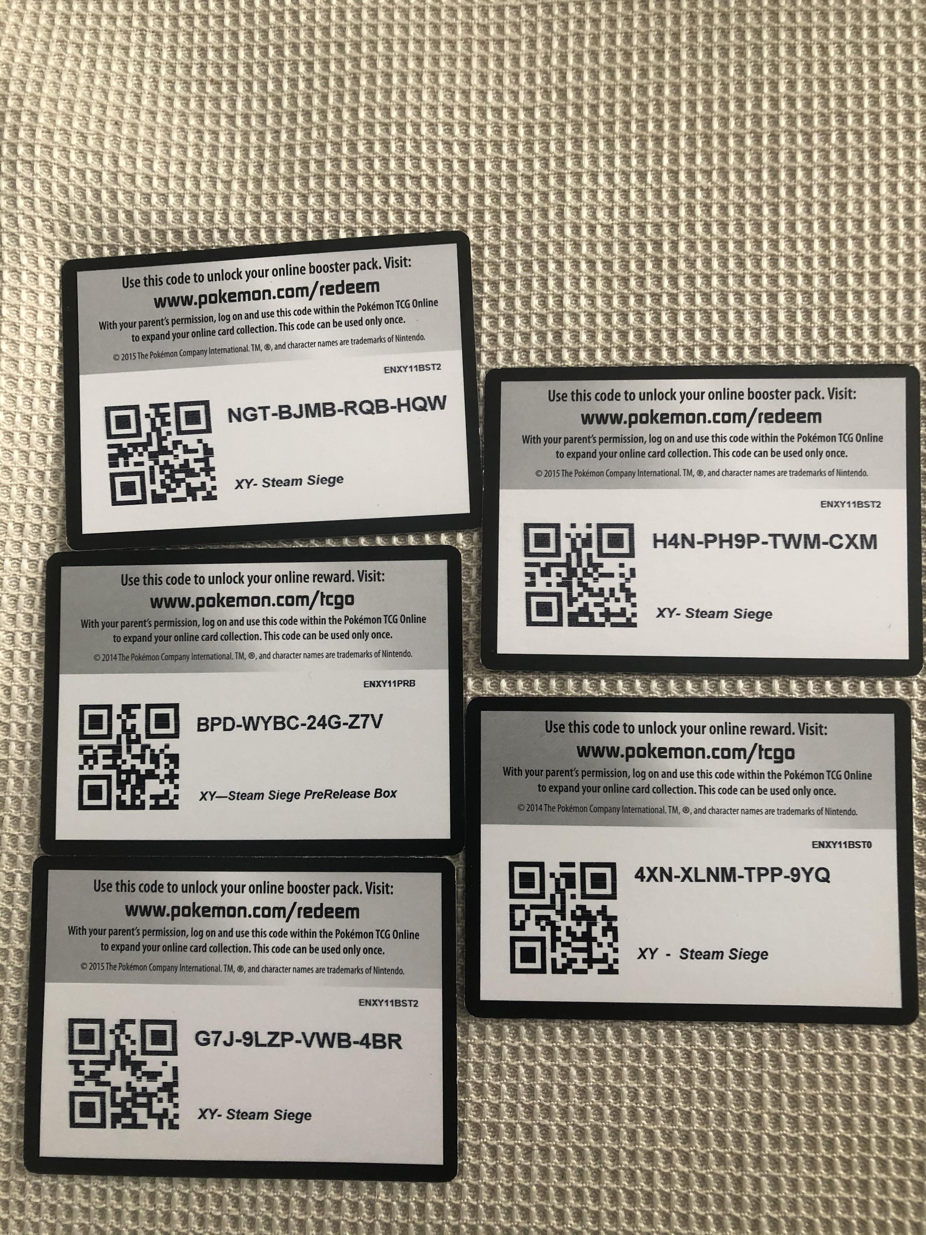 Pokémon’s online codes | Scrolller