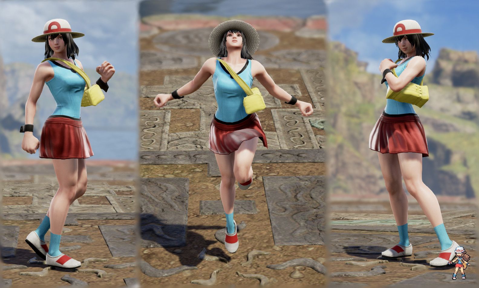 Pokemon Trainer Female (Leaf) | Scrolller