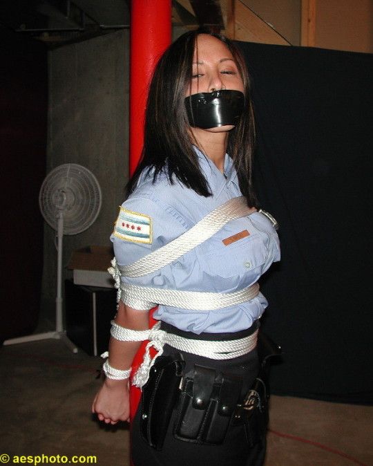Pole-Tied Policewoman | Scrolller