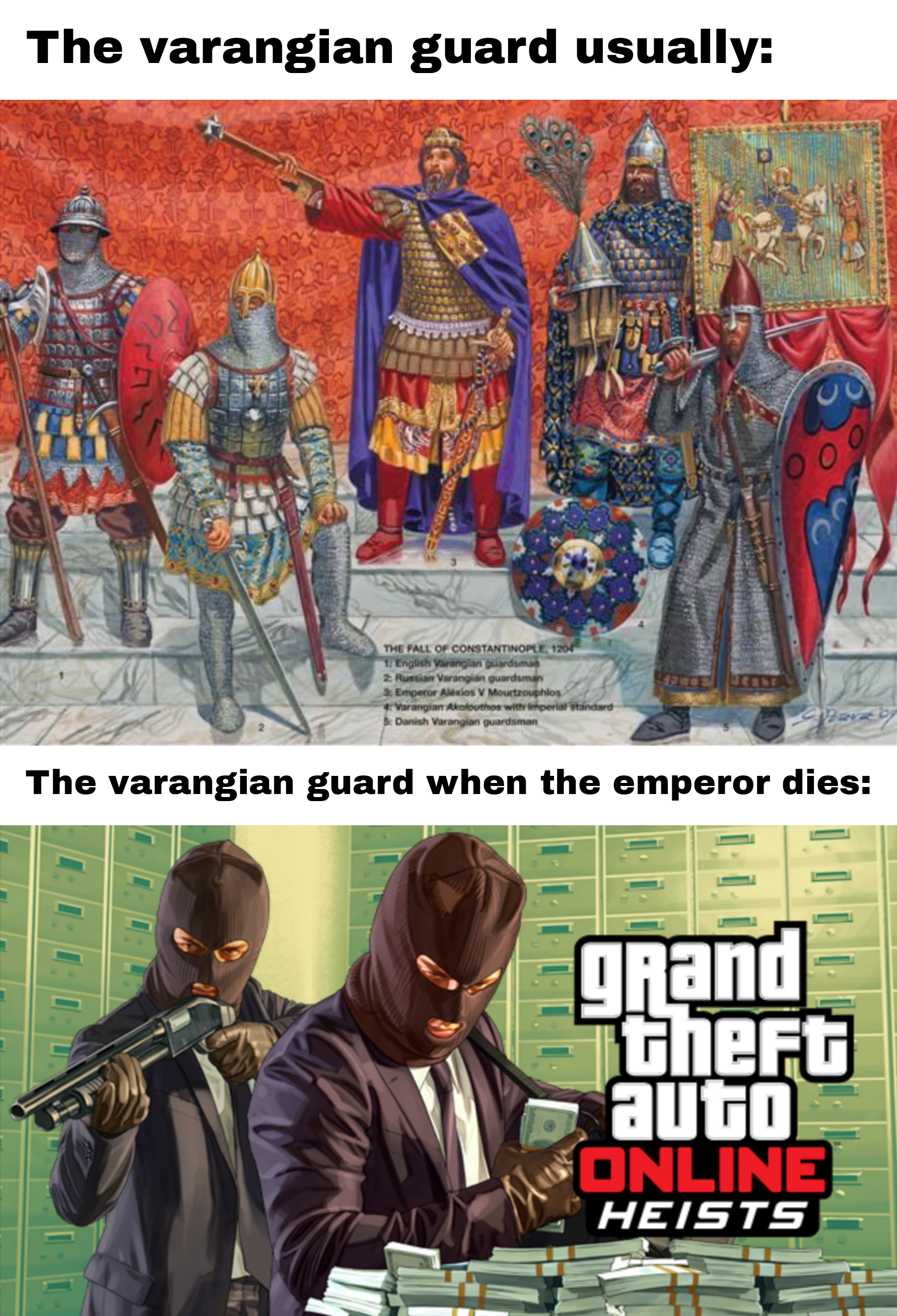 Varangian Guard meme | Scrolller