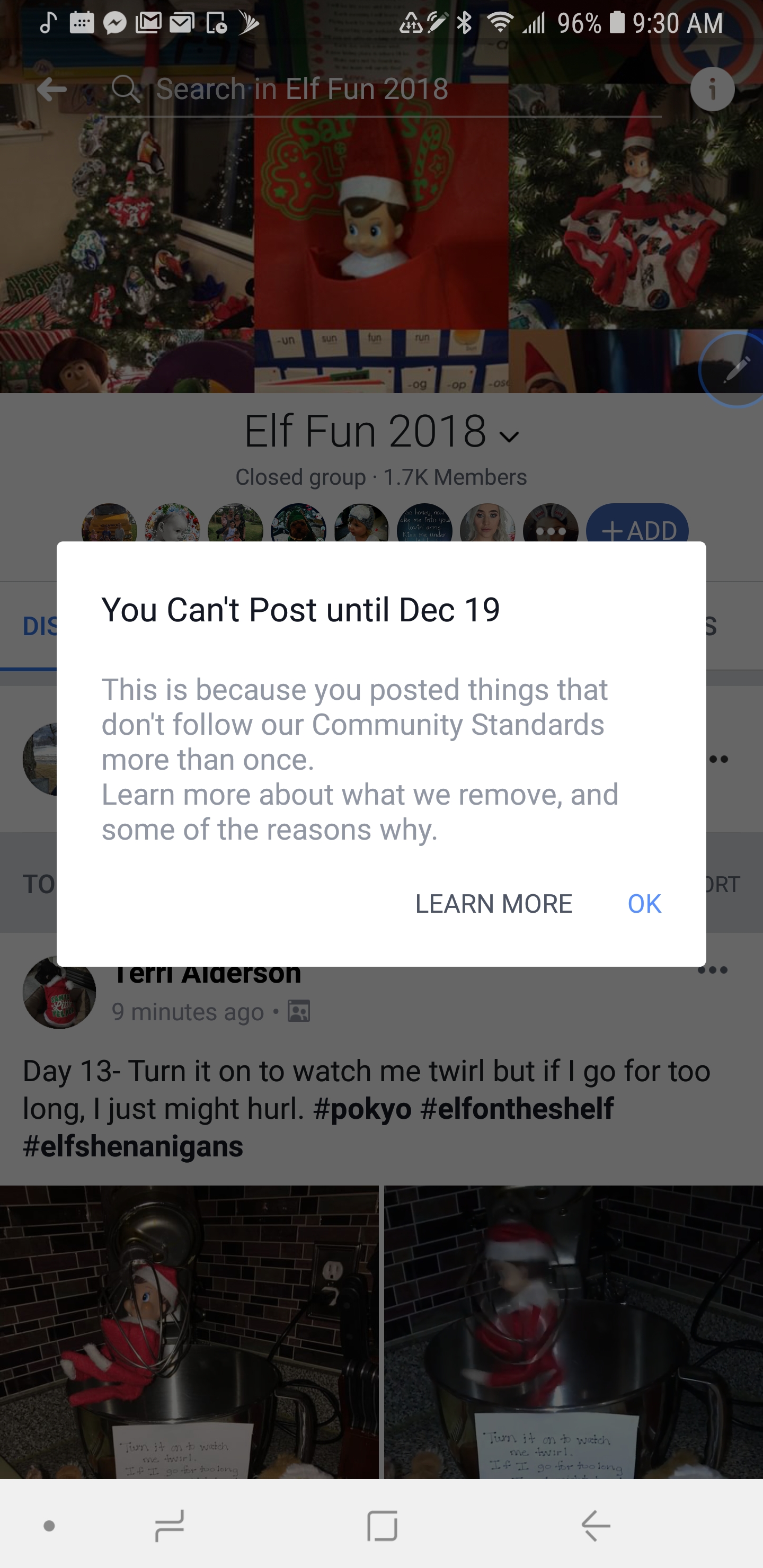 Poor Elf, you've been banned and put in timeout! | Scrolller