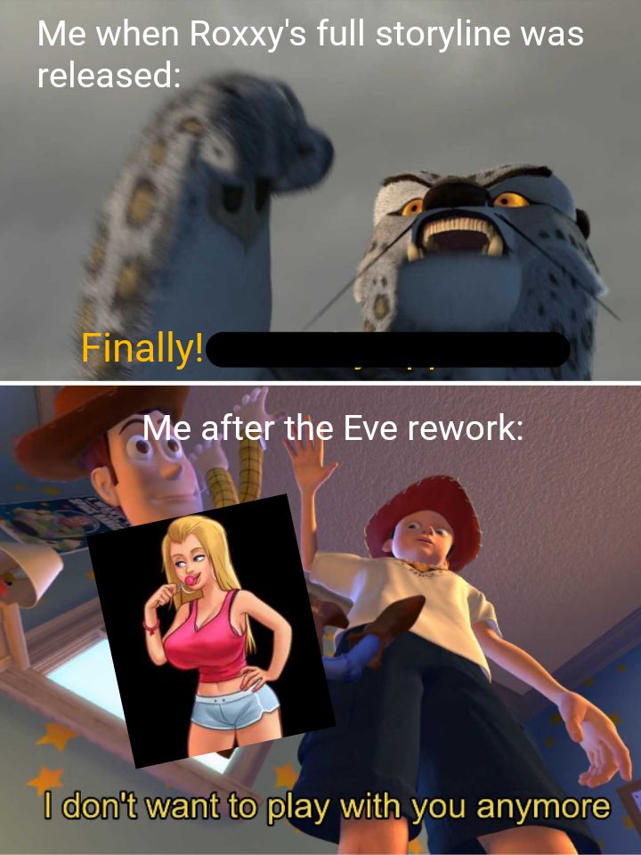 Poor Roxxanne :c | Scrolller