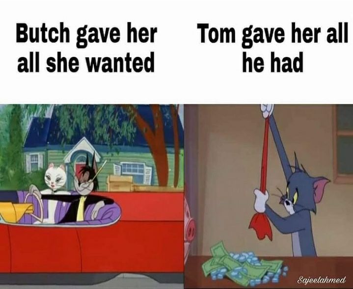 Poor Tom sold his soul for a Woman | Scrolller