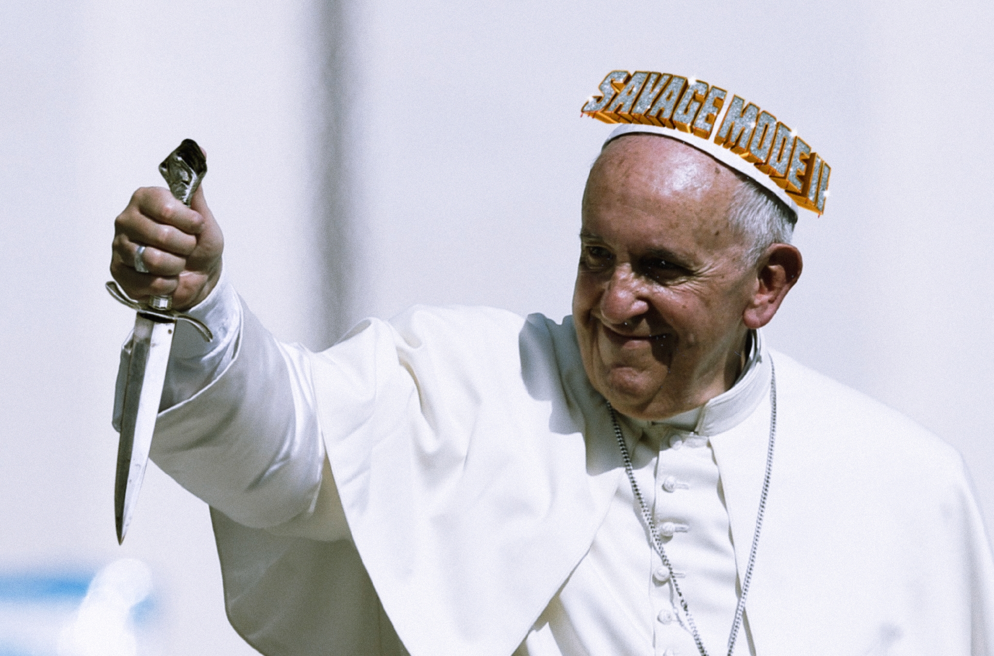 Pope Francis ascended to SAVAGE MODE | Scrolller