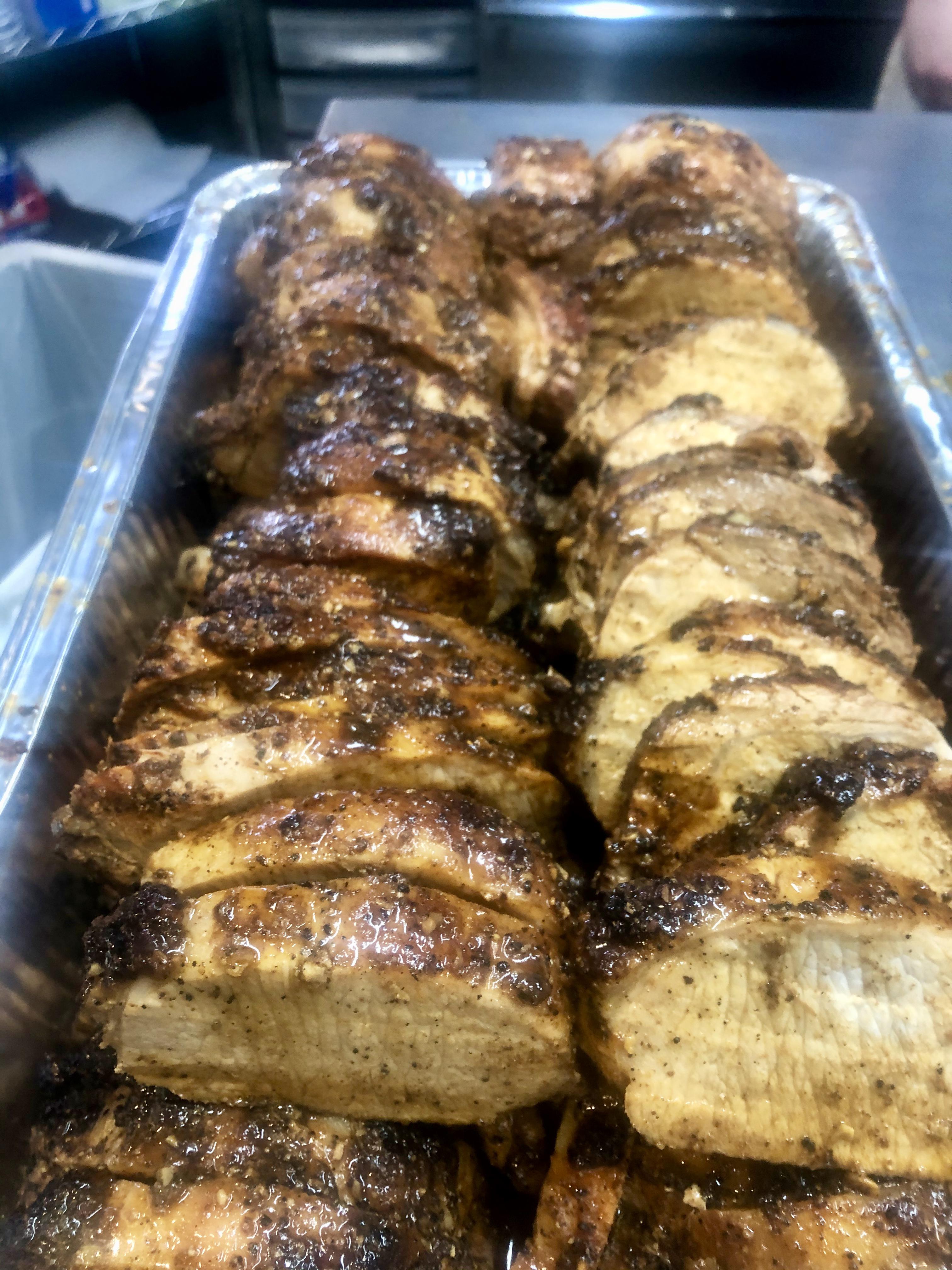 Pork loin roast-so juicy! | Scrolller