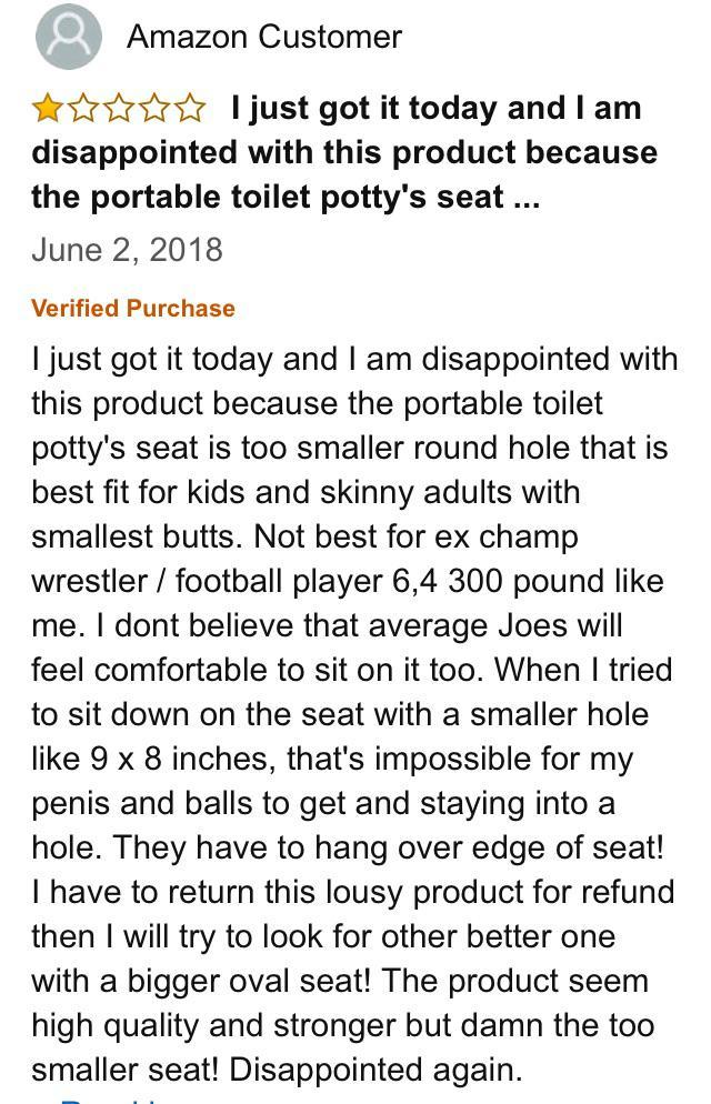 Portable toilet problems | Scrolller