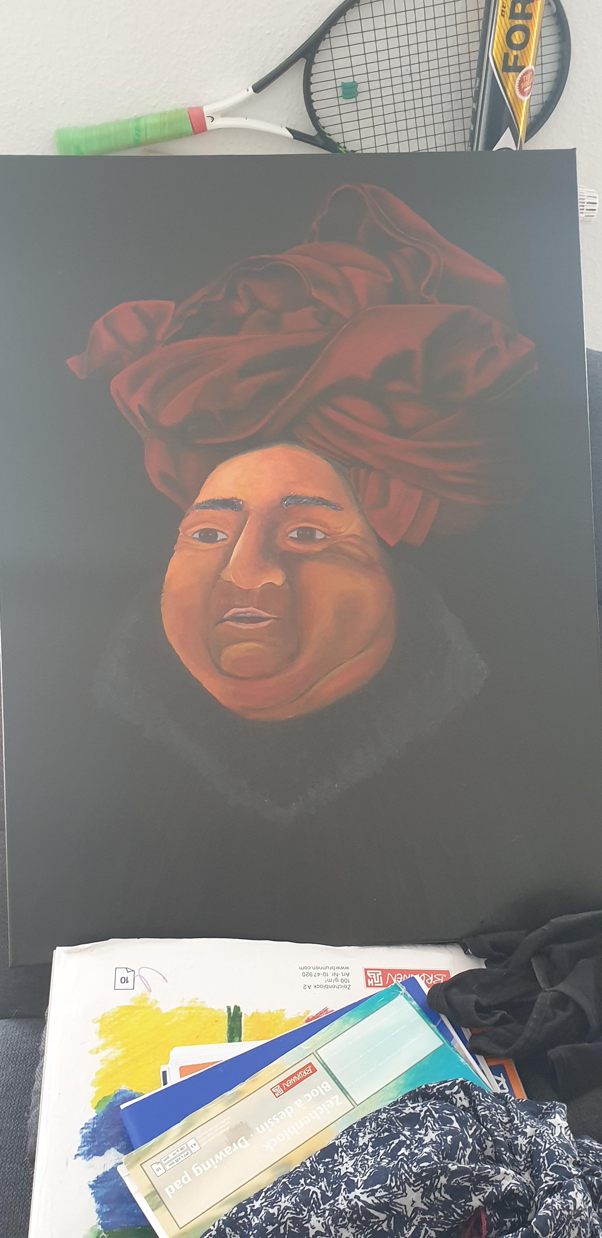 Portrait of Danny DeVito, me, Acryll, 2020 | Scrolller