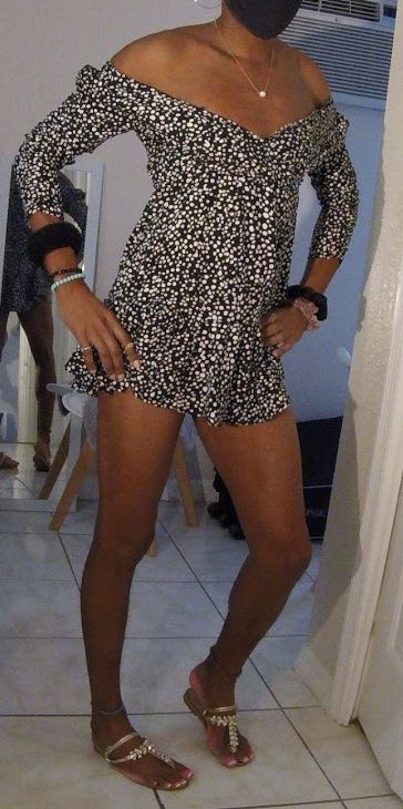 Posing for you in my provocative dress! | Scrolller