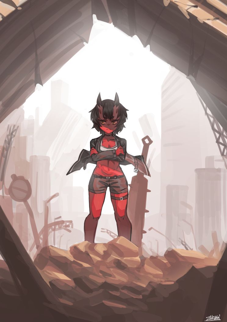Post Apocalyptic Kidouko [Original] | Scrolller