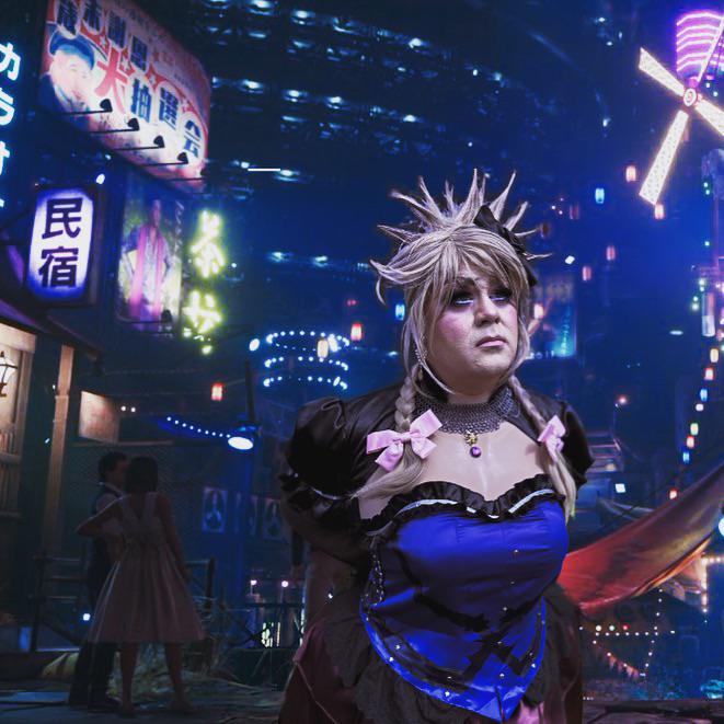 Post production - Cloud from Final Fantasy VII remake - Wall Market crossdressing scene | Scrolller