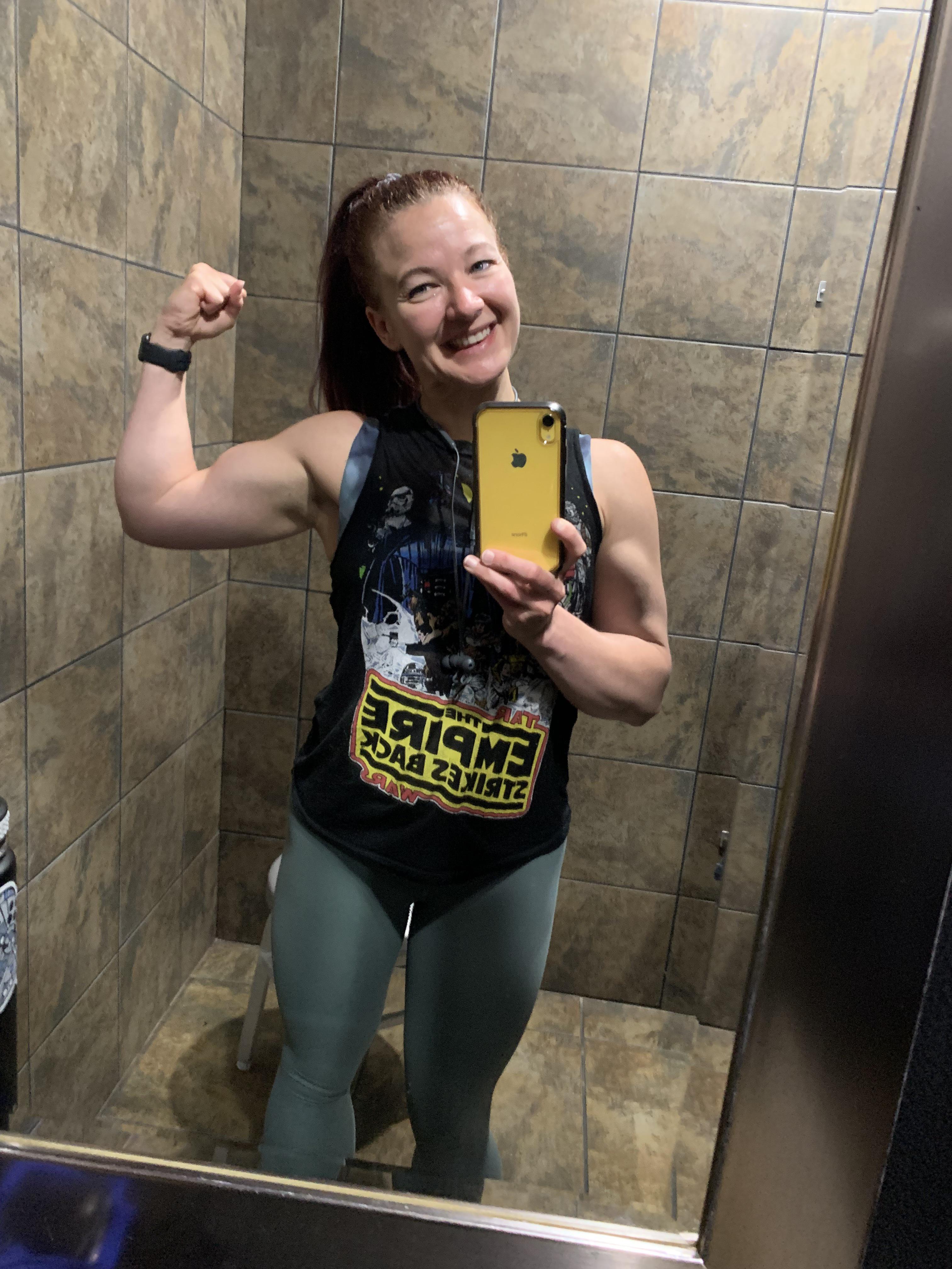 Post workout pump & glow. | Scrolller